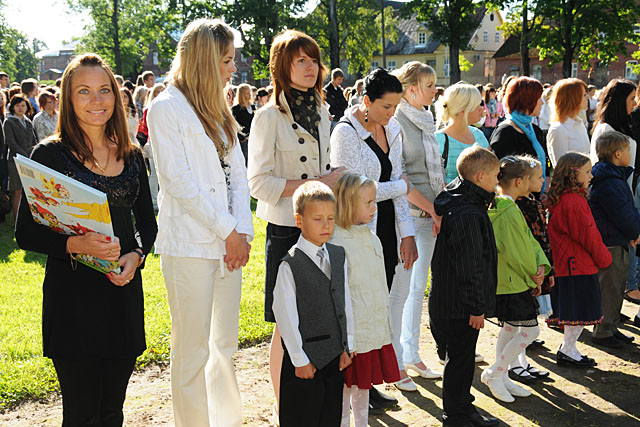 Esimene koolipäev (01.09.2008)